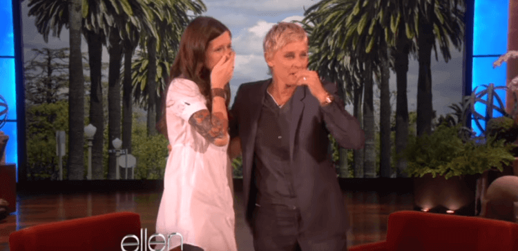 Ellen Degeneres doet iets waanzinnigs voor deze vrouw die pas net 8 ...